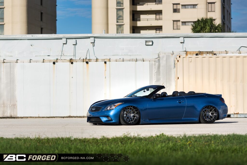 1 RAW G – ERNIE’S LAPIS BLUE G37 VERT ON 20×11″ HC040 - BC Forged NA