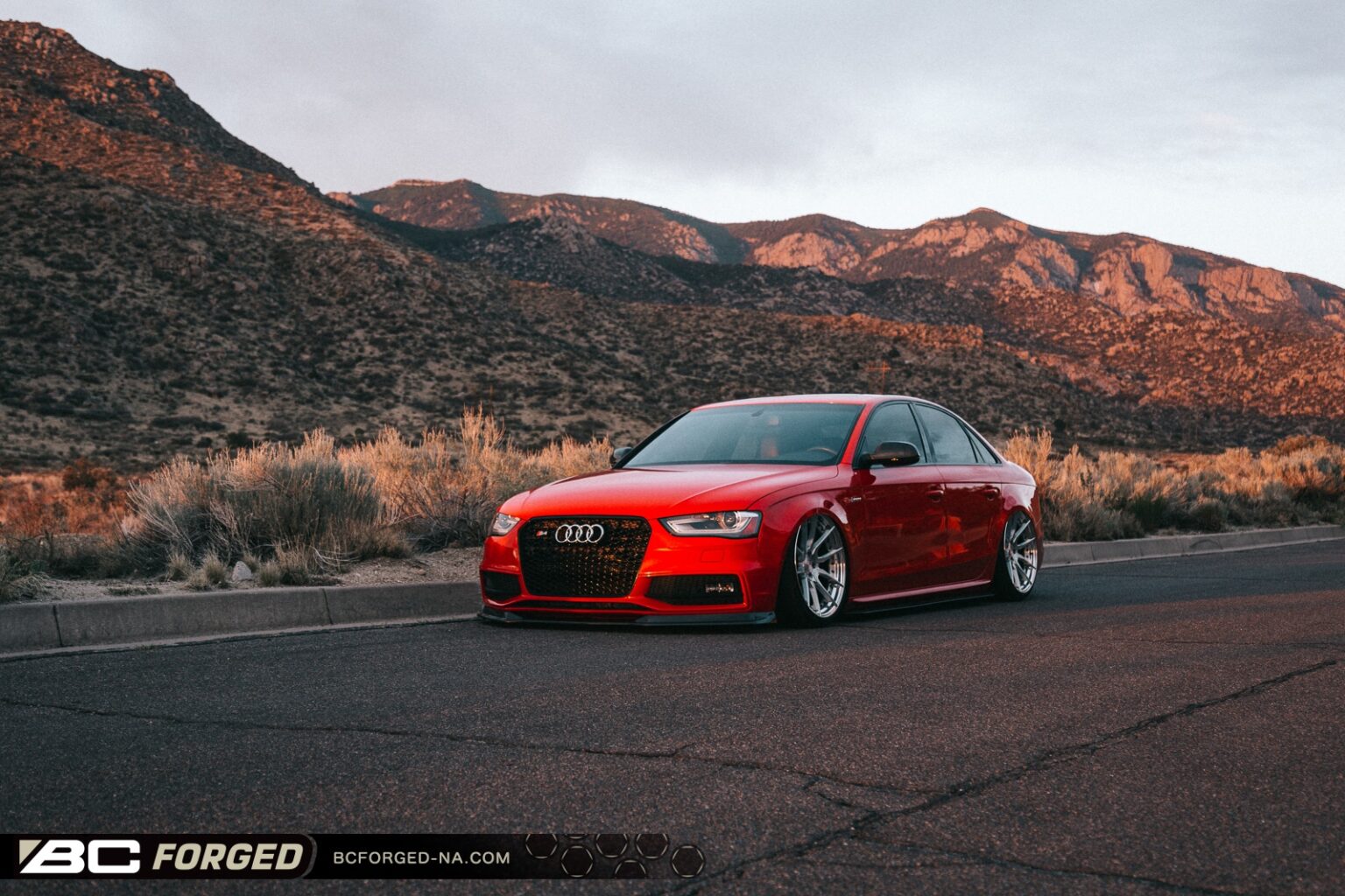 JESUS’ BAGGED AUDI B8.5 S4 – 20″ HCA162S - BC Forged NA