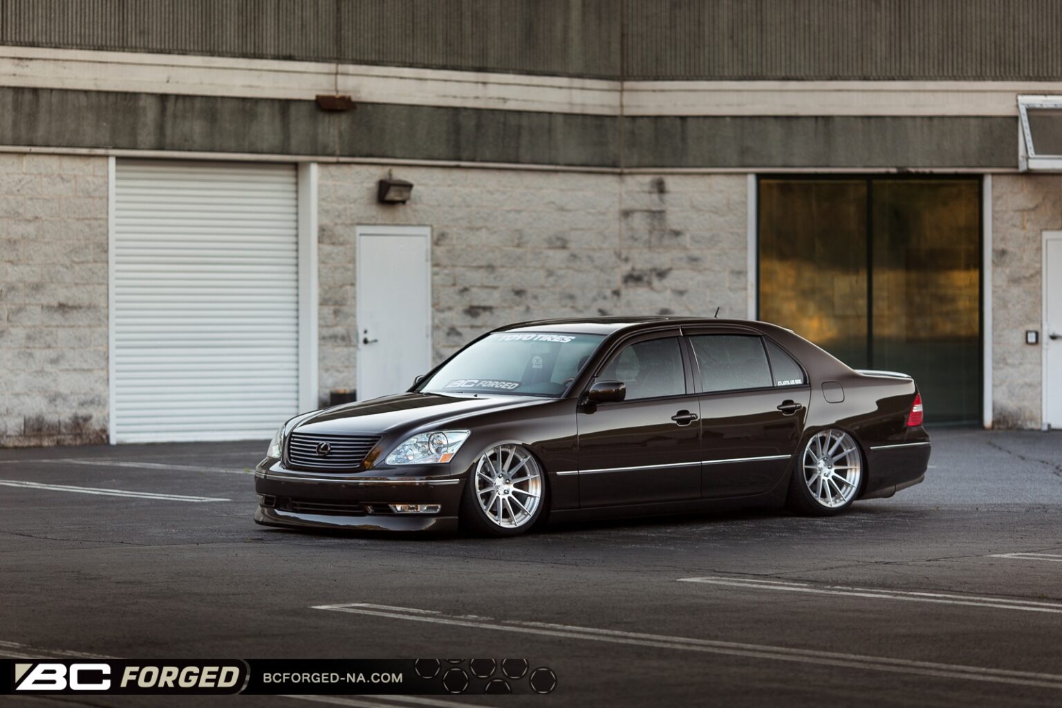 Aired out Lexus LS430 - BC Forged NA