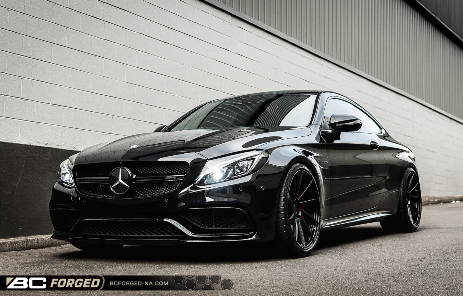 MB C63S COUPE – 20″ HCA210 – BMR AUTOWERKES - BC Forged NA