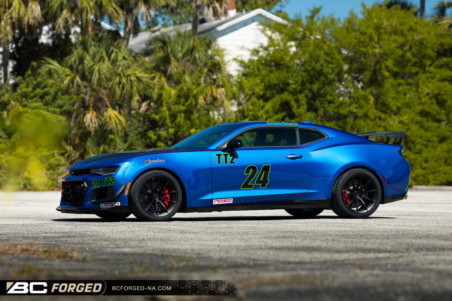 BRIAN’S SIXTH GENERATION CAMARO ZL1 1LE – 18″ RZ05 - BC Forged NA