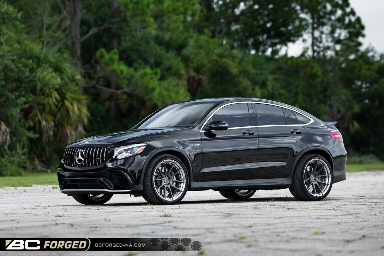 DONNELL’S MERCEDES BENZ GLC63 AMG COUPE – 21″ HCA162S - BC Forged NA