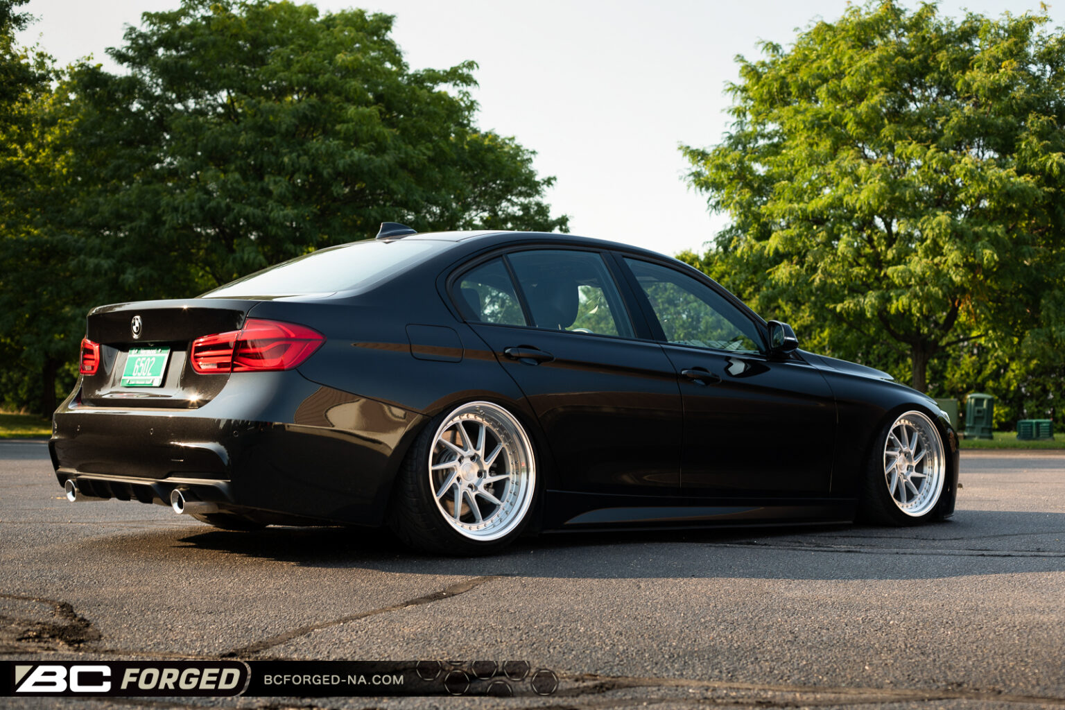KEVIN FROM BAG RIDERS’ F30 BMW – 19″ MLE210 - BC Forged NA