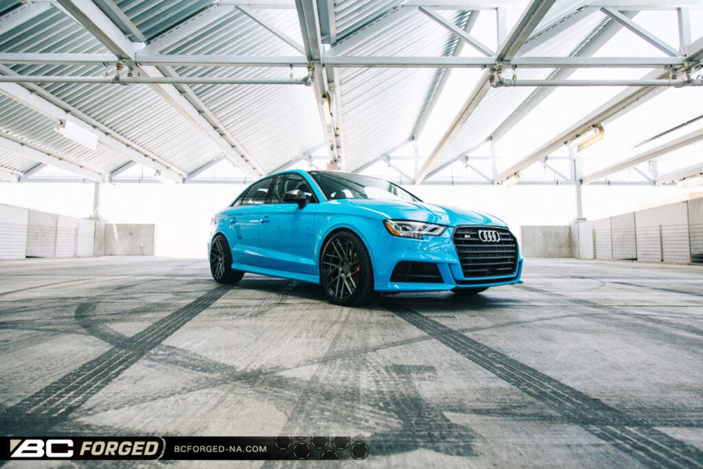 RYAN’S RIVIERA BLUE AUDI S3 – 19″ HCA214S - BC Forged NA