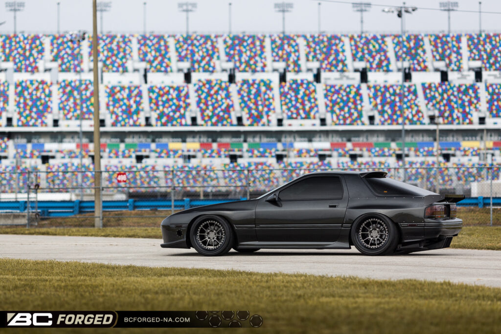 WILL TETRO’S (LS3 TWIN-TURBO) MAZDA FC RX7 - BC Forged NA