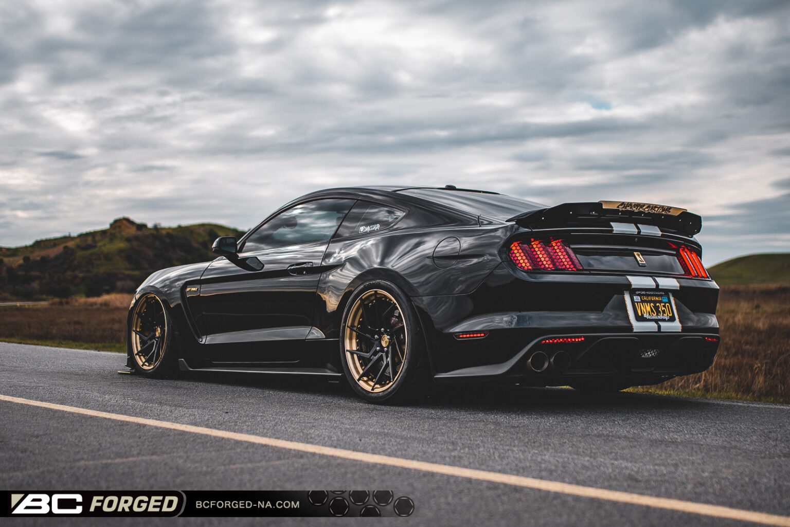 XAVIER’S FORD MUSTANG GT350 – 20″ HCA218S - BC Forged NA