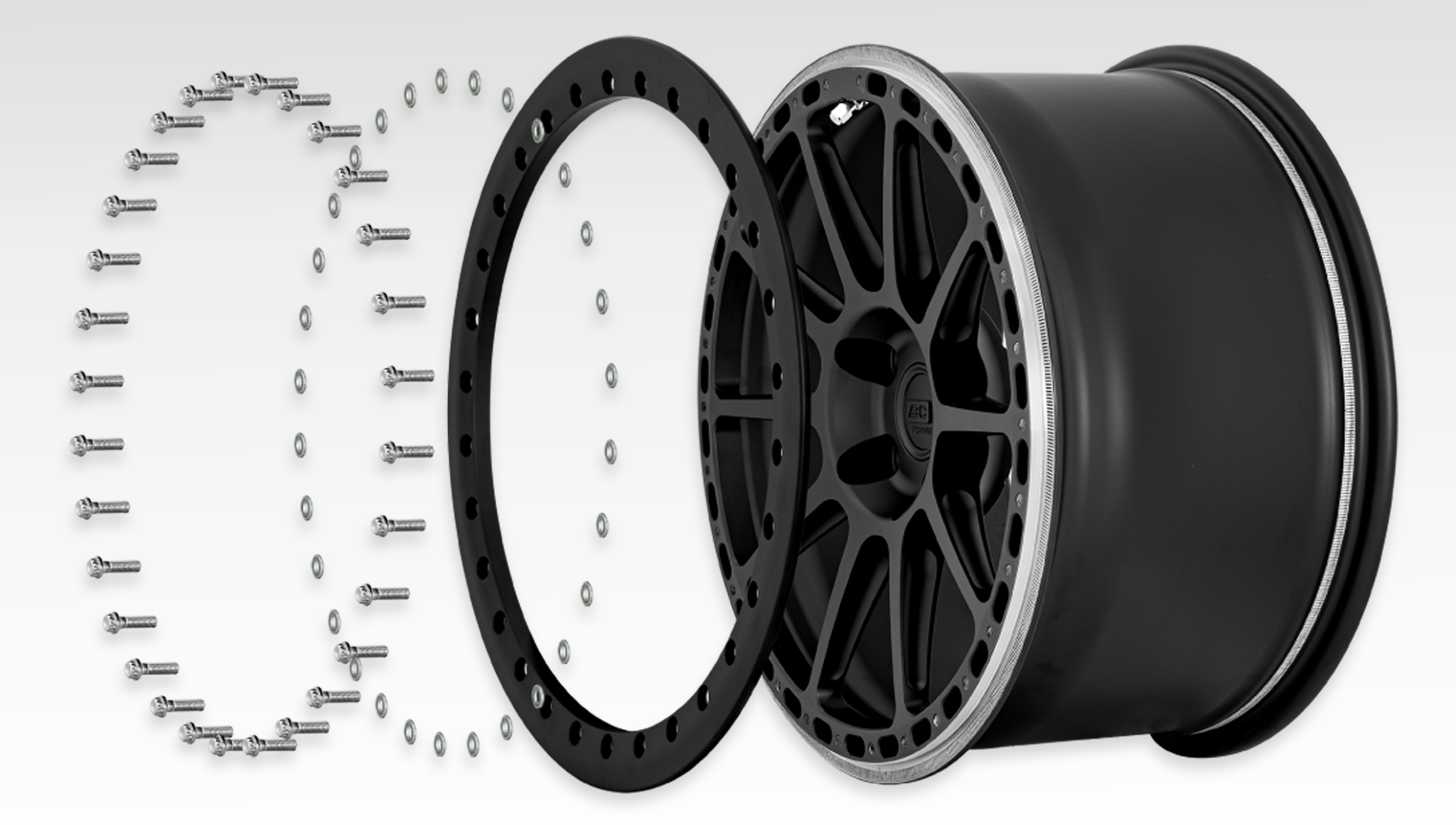 BC Forged RD01-BL - Forged Aluminum Monoblock Wheels
