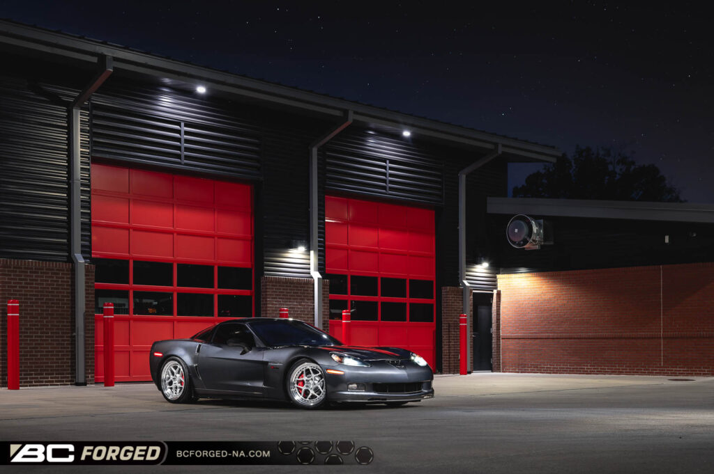 Travis Stewart Chevrolet Corvette C6 Z06 - 19” 20” MLE53 - BC Forged NA